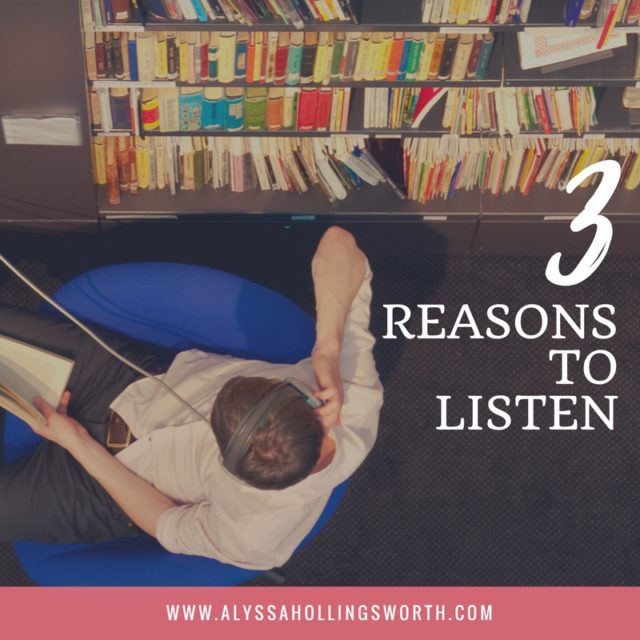 Creative Writing Tips: 3 Reasons to Listen